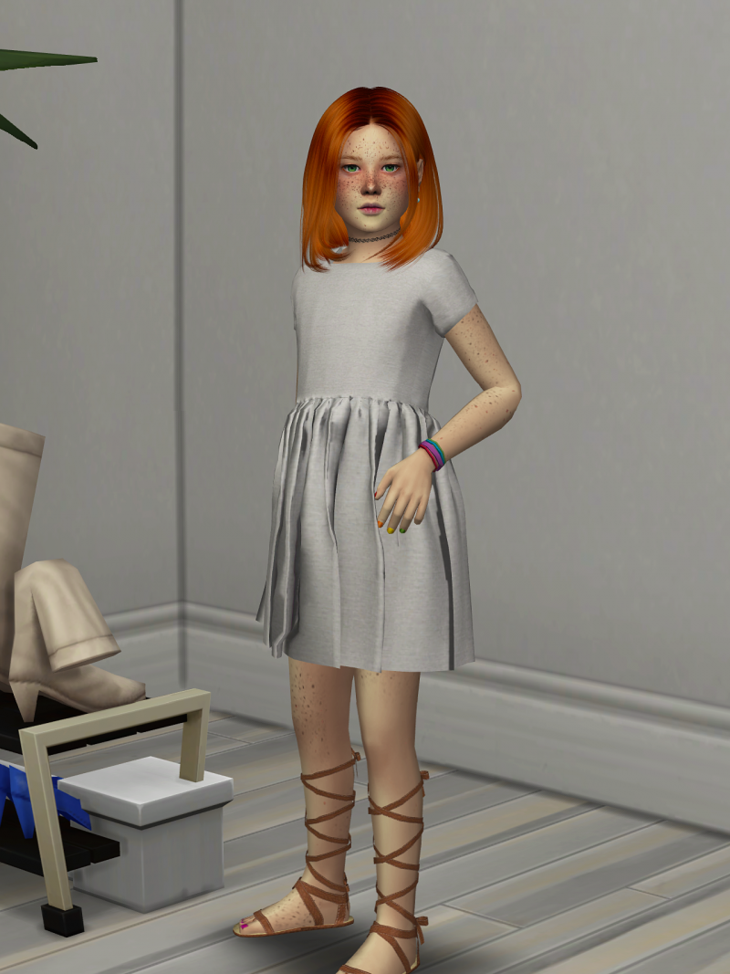 Simsdom Sims 4 Cc The Sims 4 Anto Dua Hair Kids Version Sims Hair