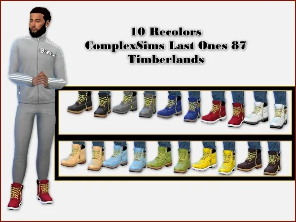 BLewis RCs Complex Last One 87 Timbs ADDONs - Sims 4 CC - SimsFinds