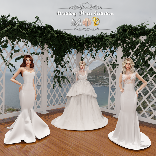 Sims 3 Mermaid Wedding Dress