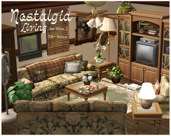 Sims 2 Living Room Jessie Livin' Pack Part I Updated 04/30/2024